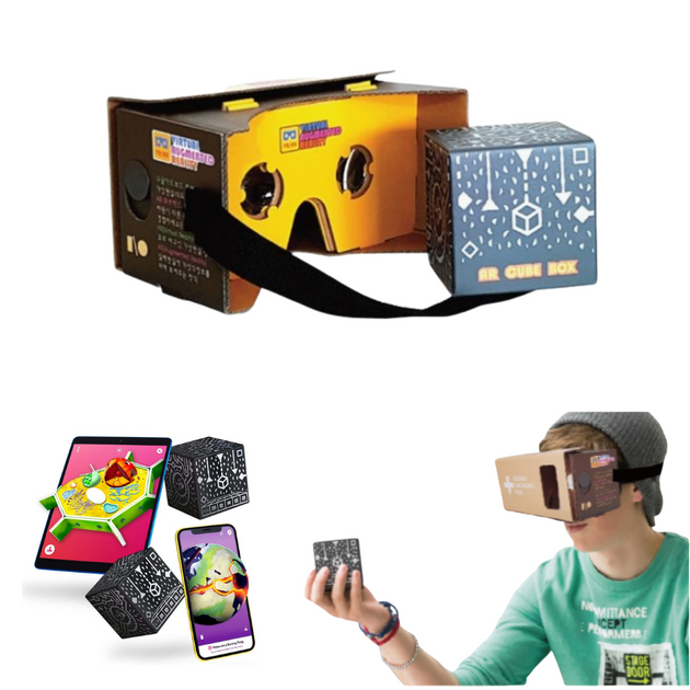 [Kit] 3D Google Cardboard Plus and AR Cube Box | Why2Wise